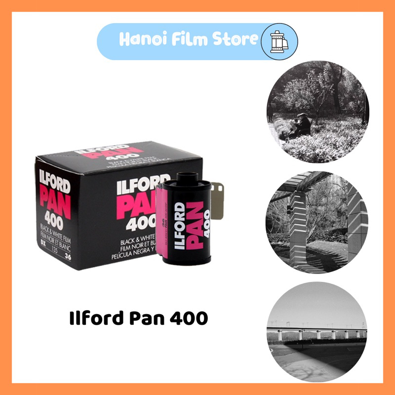 [Hanoi Film] ilford Pan 400 BW black and white film | Shopee Malaysia