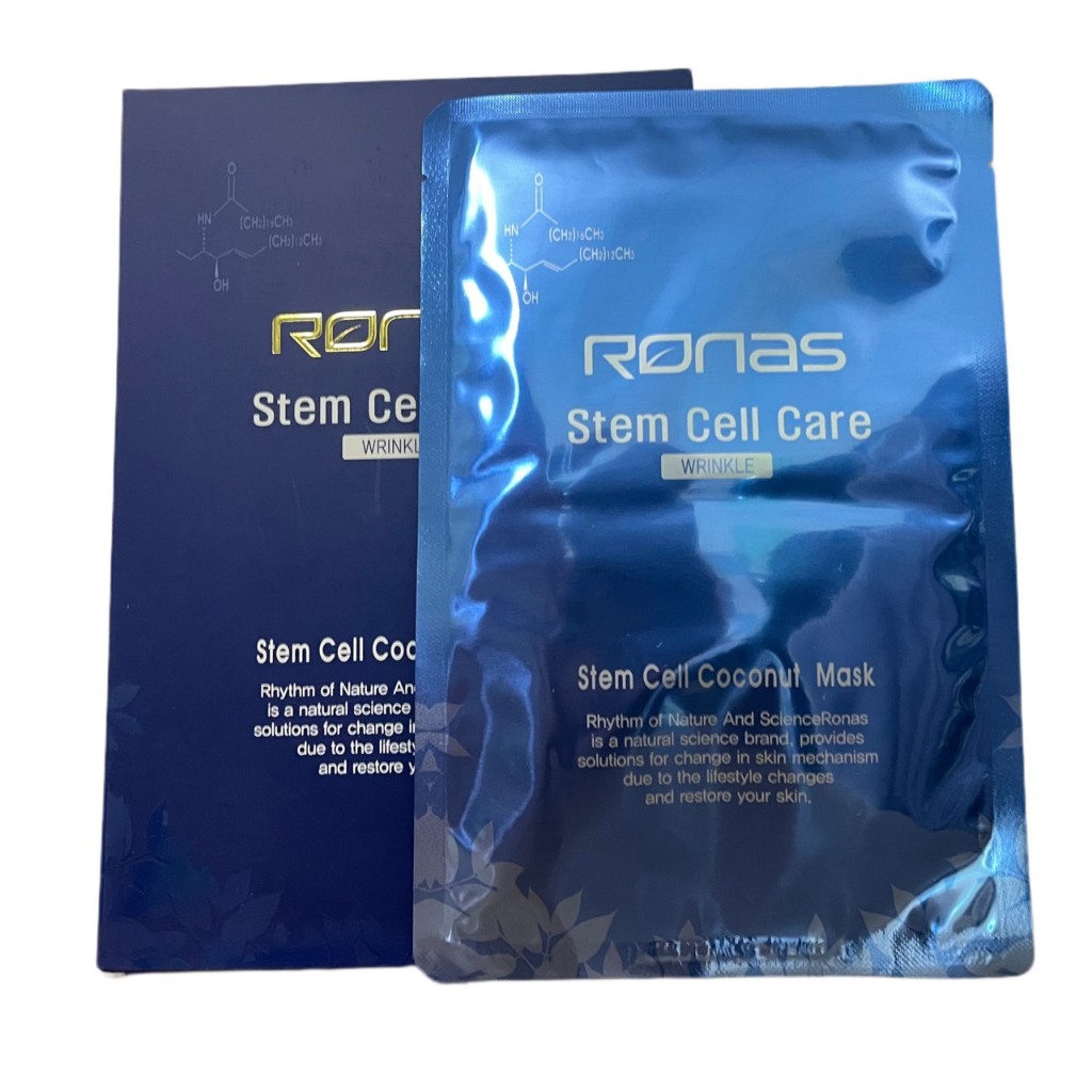 Ronas Stem Cell Coconut Mask Bio Cellulose Stem Cell Mask to Restore ...