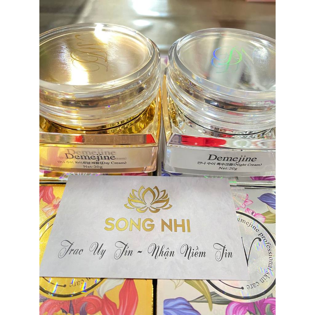 Demejine Face Cream Whitening and Regenerating Matte Facial Skin ...