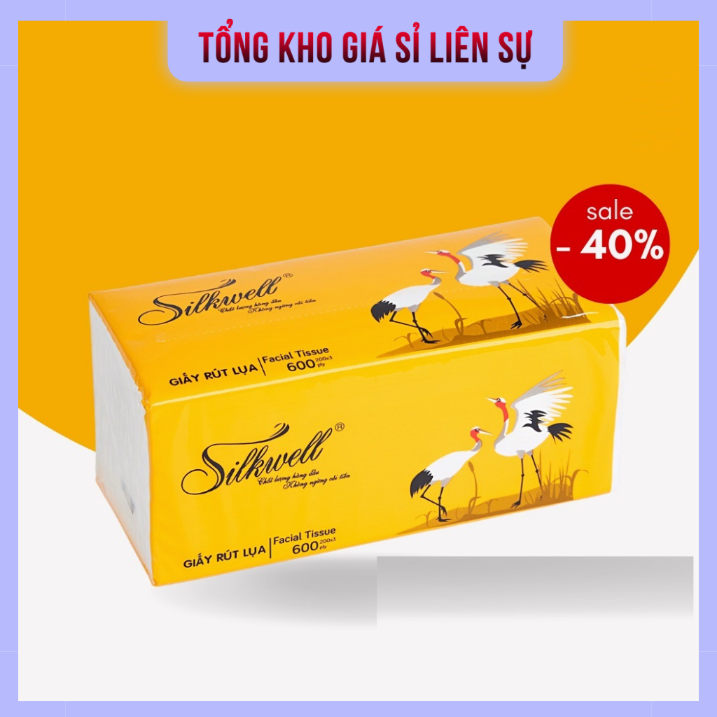 Silkwell High Quality Crocodile Tissue Paper 200 Sheets 3 Layers Super ...