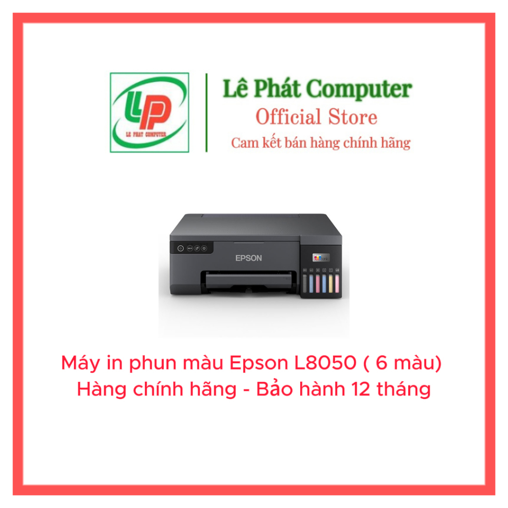 Epson L8050 color inkjet printer (6-color printing/A4/USB/WiFi ...