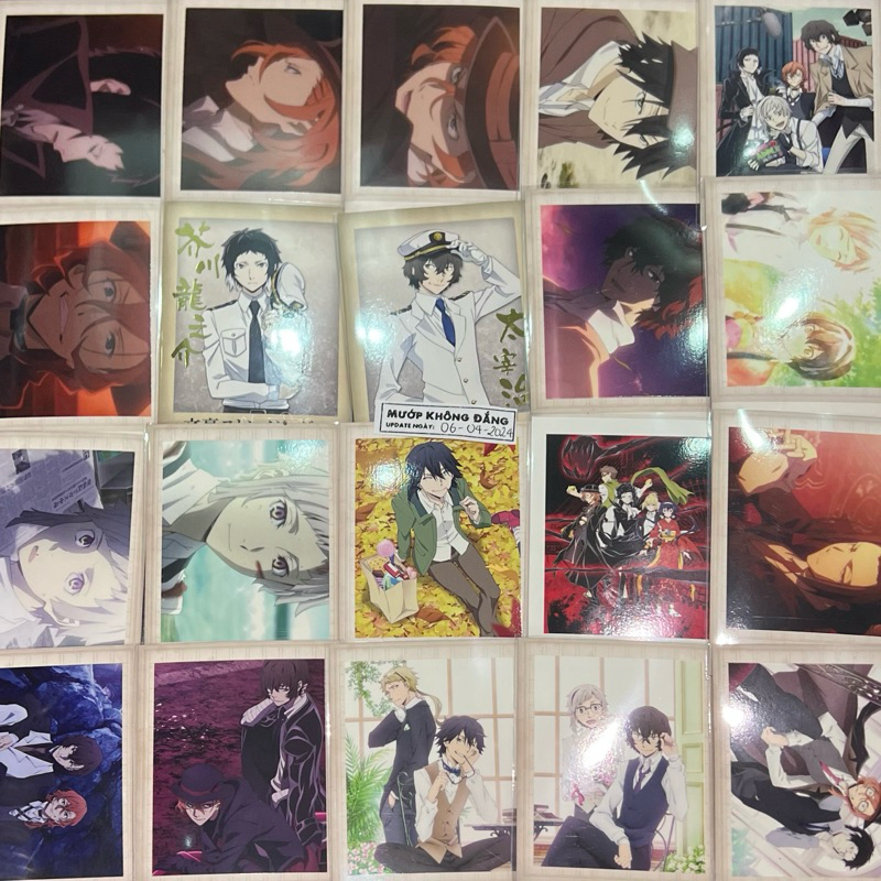 [BSD Available - P01] BUNGOU STRAY DOGS pola card vol 1 conopkhongdang ...