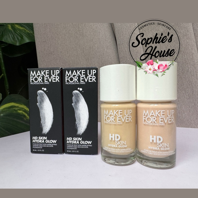 New 2024 Make Up For Ever Hd Skin Hydra Glow Foundation Shopee Malaysia