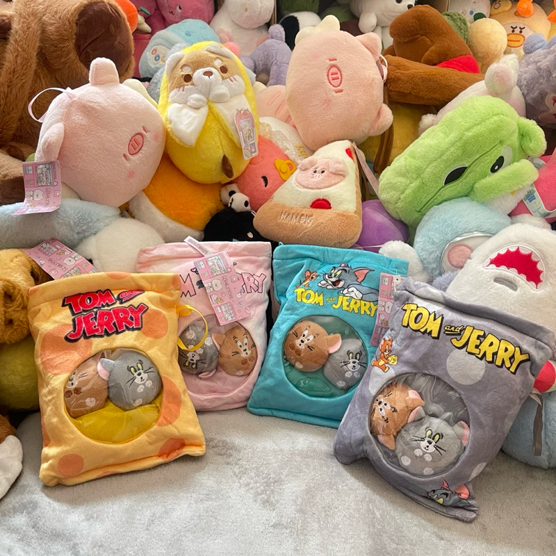 Tom and Jerry Candy Bag Teddy Bear | Shopee Malaysia