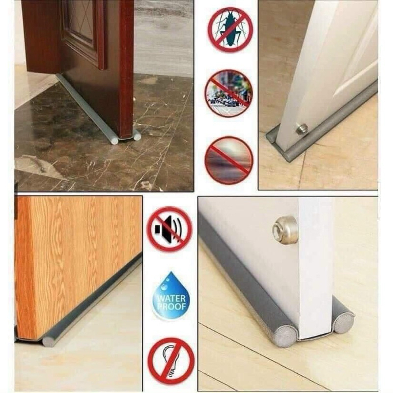 Foam door jamb to prevent dust, insects, air-conditioned rooms ...