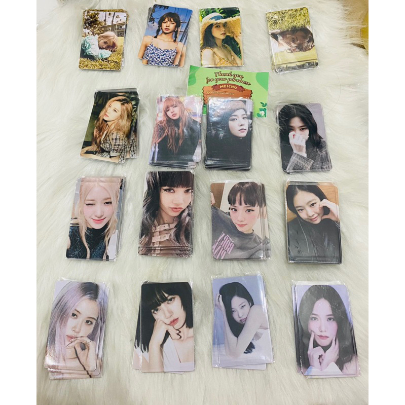 Super BEAUTIFUL BLACKPINK FAN MADE CLC PVC CORNERED SWIMMING CARD ...