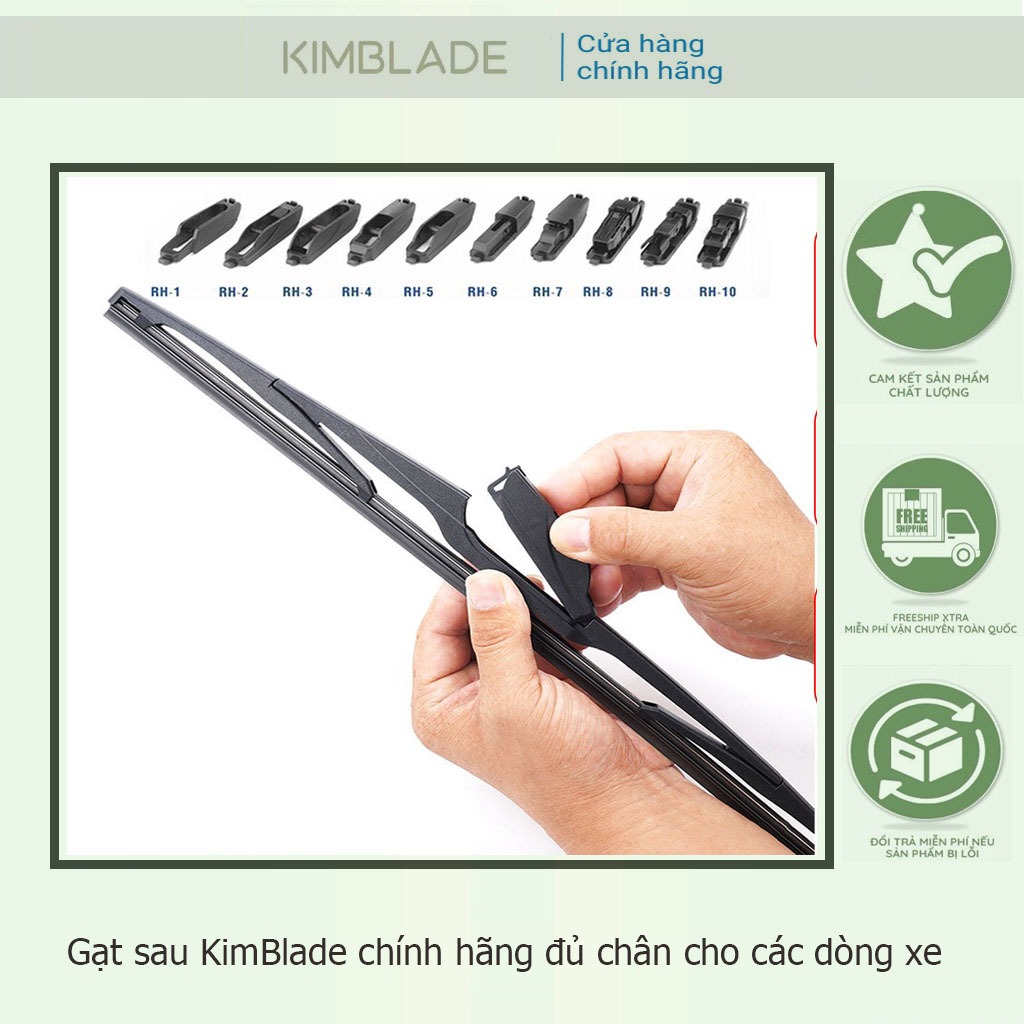 Genuine KimBlade rear wiper - Multi-function car rear wiper - enough ...