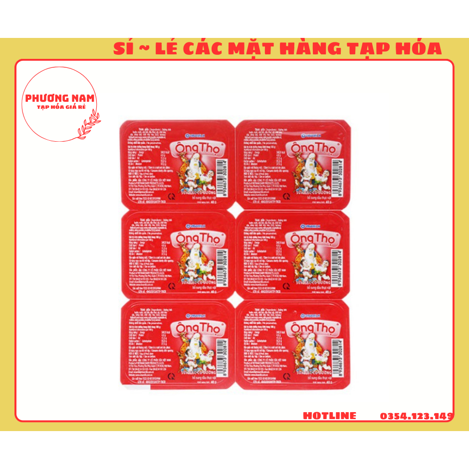 Blister Of 6 Boxes Of Ong Tho Condensed Milk 40G | Shopee Malaysia