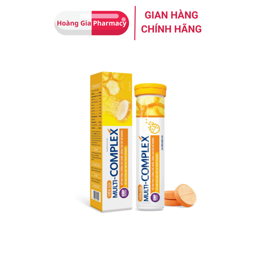 Vitamin Multi Complex Fresh Life immune-boosting effervescent tablets ...