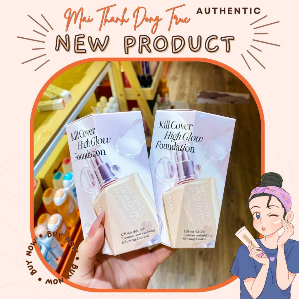 Clio KILL COVER Foundation [GENUINE] | Shopee Malaysia