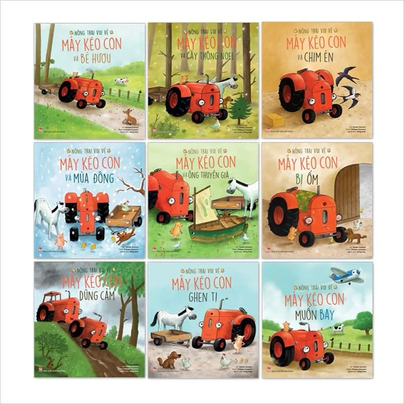 Books - Happy Farm (9 books) (Kim Dong) | Shopee Malaysia