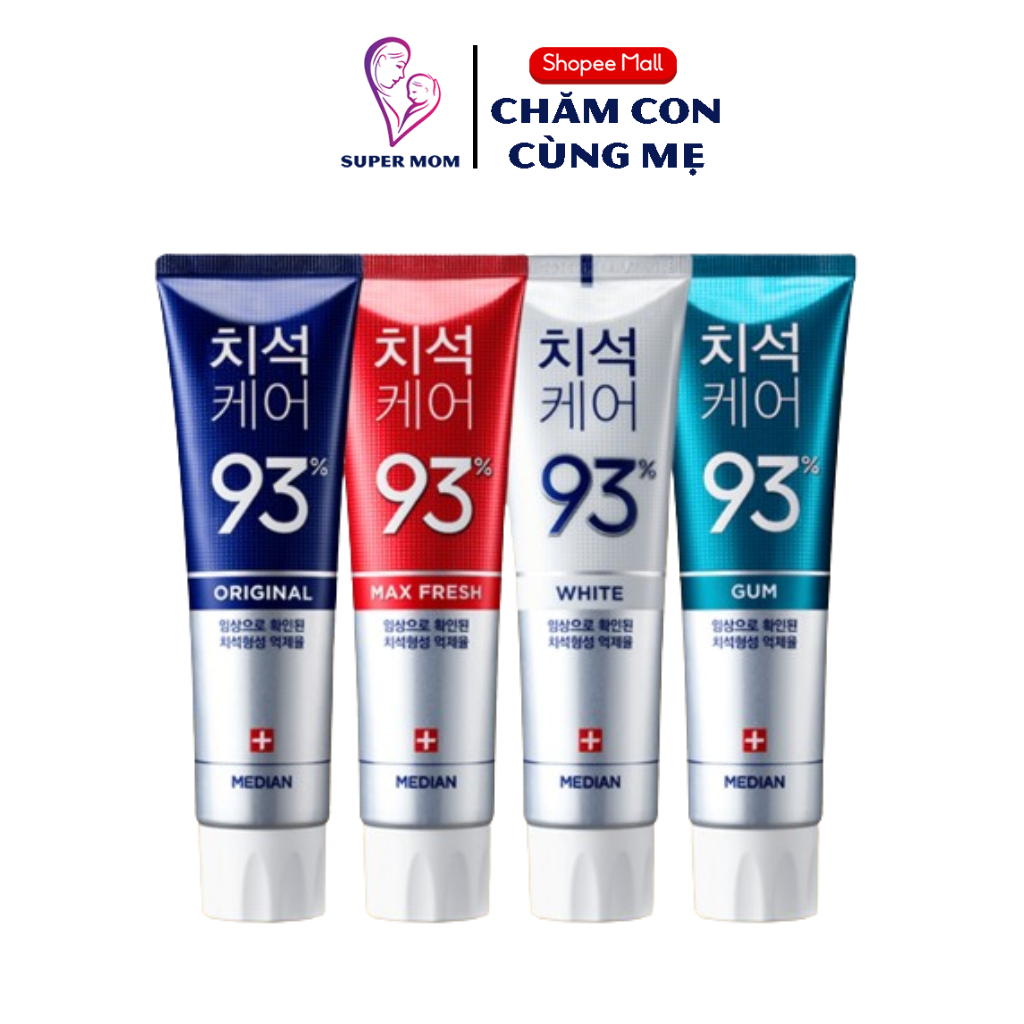Median 93% Korean toothpaste 120g | Shopee Malaysia