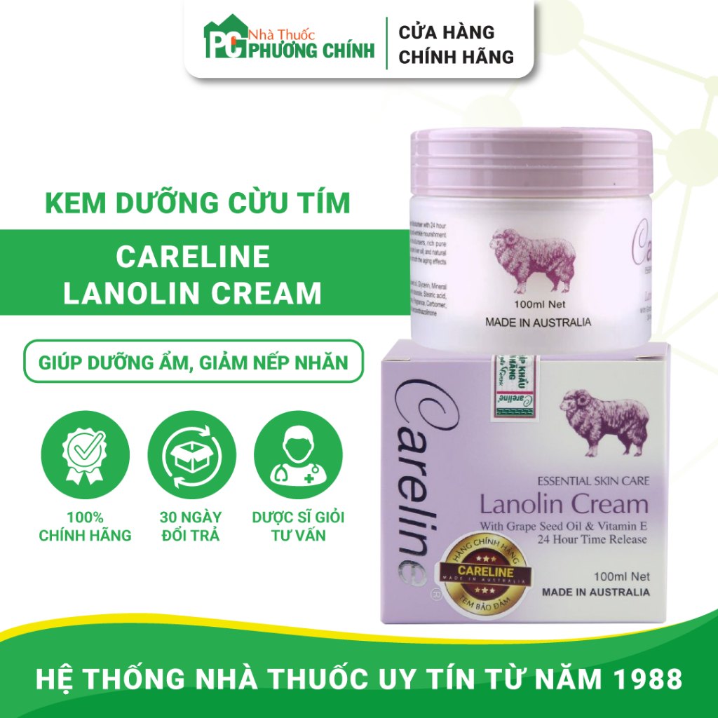 Careline Lanolin Cream Sheep Placenta Cream Genuinely Imported From ...