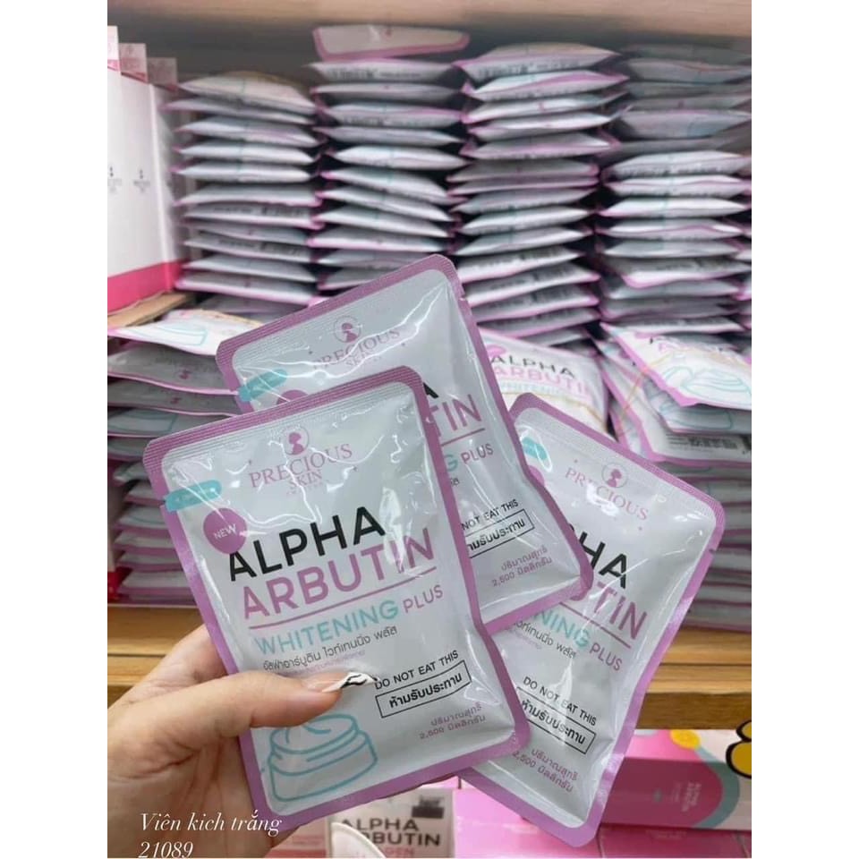 Blister Of 10 Whitening And Whitening Powder Alpha Arbutin Whitening ...