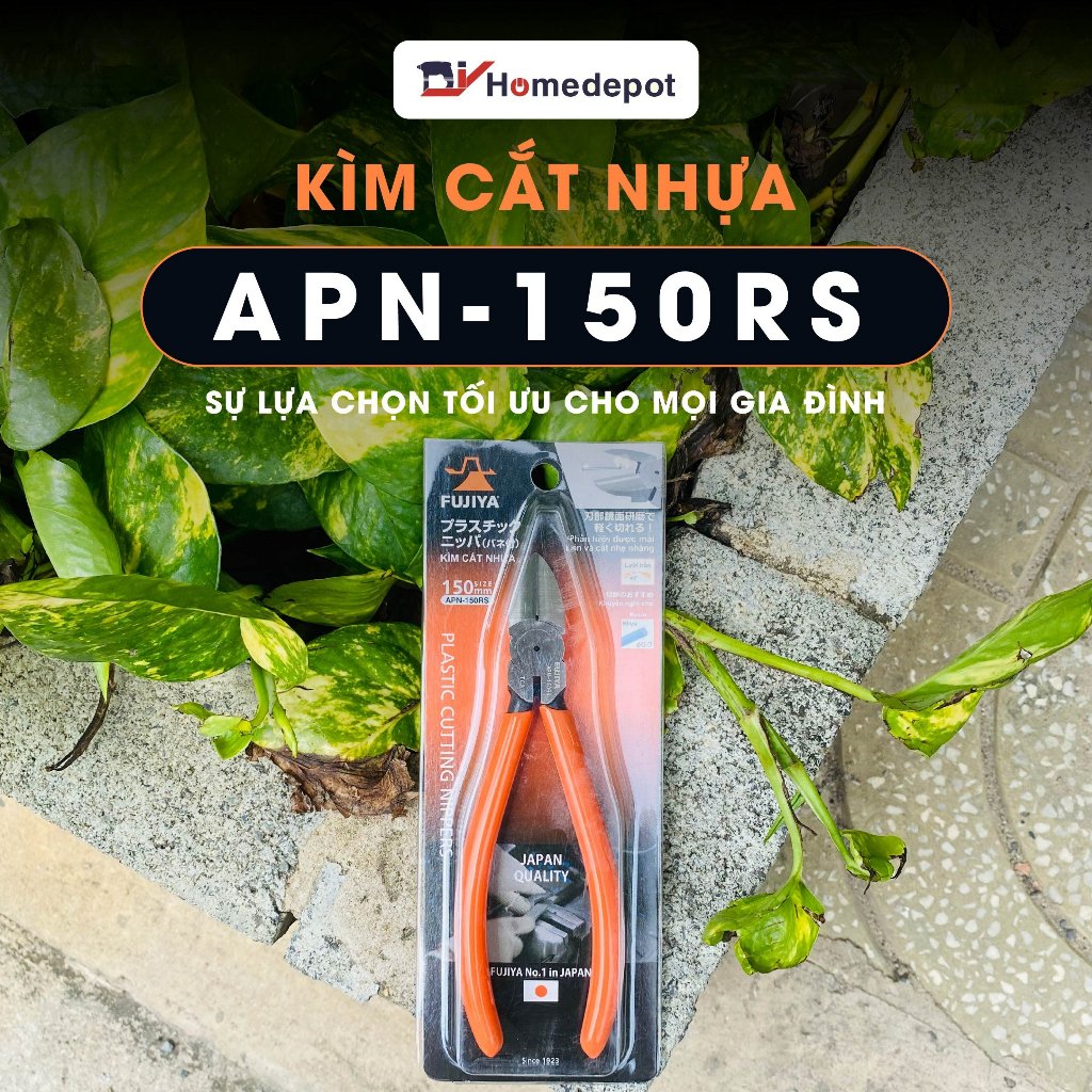 Fujiya APN-150RS round blade plastic cutting pliers 6''(150mm) | Shopee ...