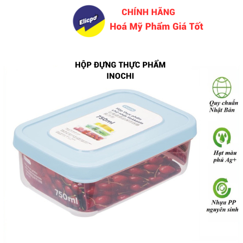 Inochi Plastic Box for Freezer and Cooler Food Storage (750-1000ml ...