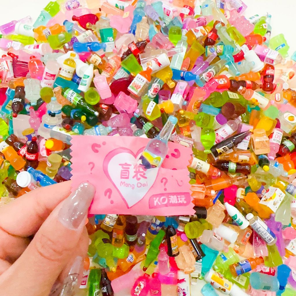 1 Blind Candy Bottle Model Blind Box Candy Random Cute Shape | Shopee ...