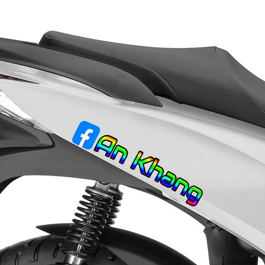 Unique car stickers according to Facebook's name, custom name stickers ...