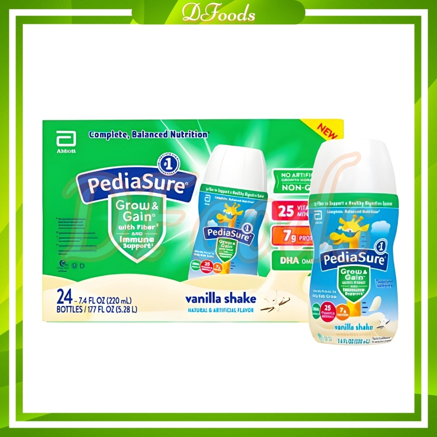 Carton of 24 bottles of Pediasure Milk Grow&Gain 237ml. | Shopee Malaysia