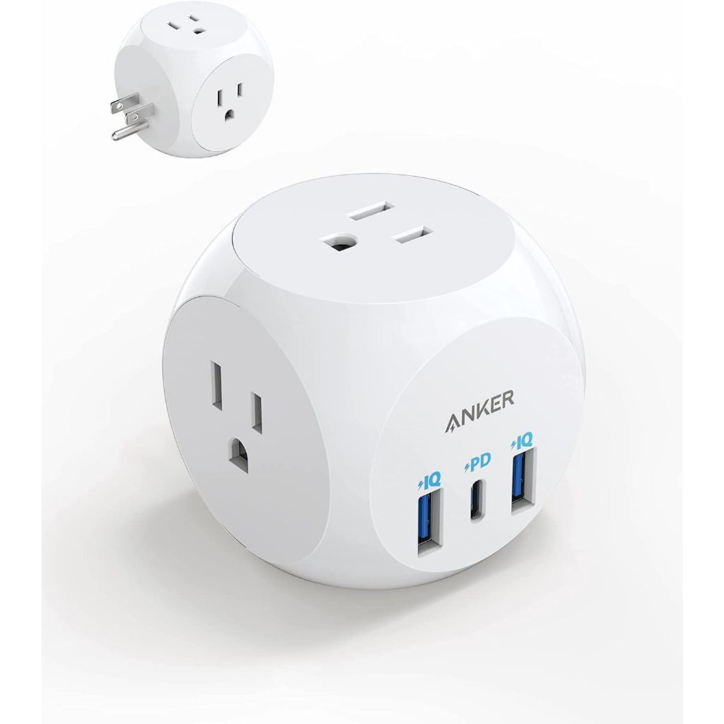 Anker PowerExtend USB-C Plug 3 Cube Power Socket | Shopee Malaysia