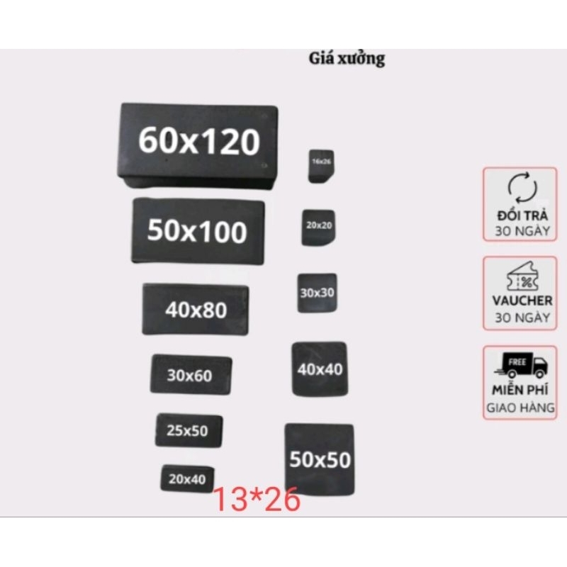 Iron pipe end caps of all sizes (purlin cover) (taken in) | Shopee Malaysia