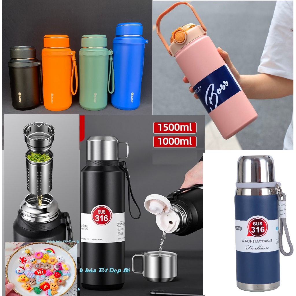 Free 3D Sticker. Many models of high-quality stainless steel thermos ...