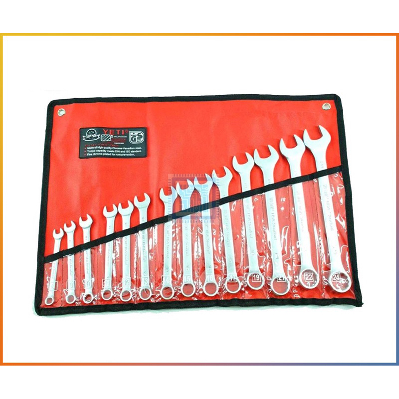 Wrench set (cle )8-24 YEII 14 DETAILS (USA STANDARD) lock ring | Shopee ...