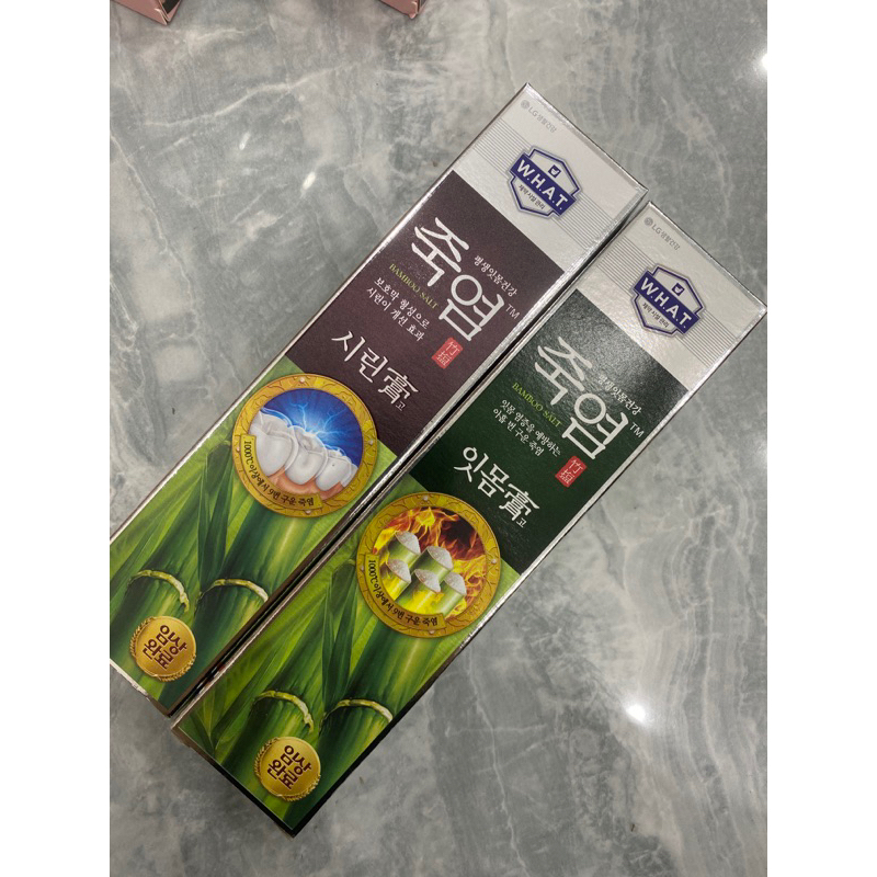 Korean Bamboo Salt Toothpaste 140g (2 types) | Shopee Malaysia