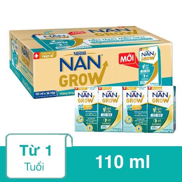 Nestle NAN OPTIPRO Kid Ready-to-Drink Nutritional Milk Carton 110ml ...