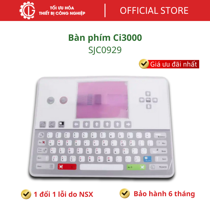 Ci3000 keyboard, Citronix date printer keyboard, ci3000 inkjet printer ...