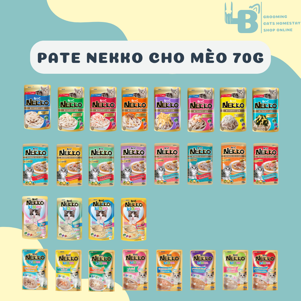 Nekko Pate for Boss Meowmeow 70g pack | Shopee Malaysia
