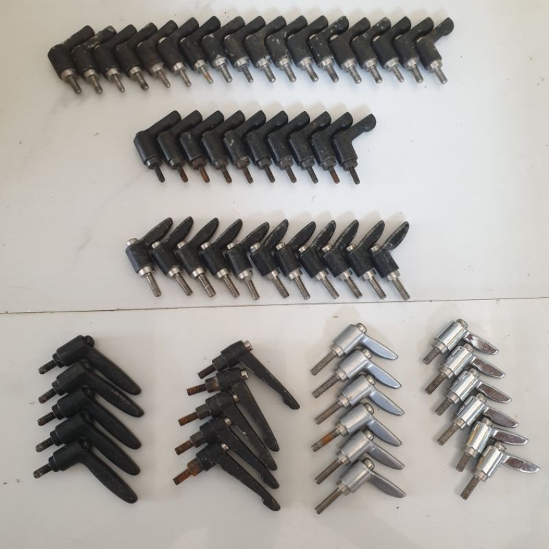 Quick lock handle M4 M5 M6 aluminum and stainless steel to disassemble ...