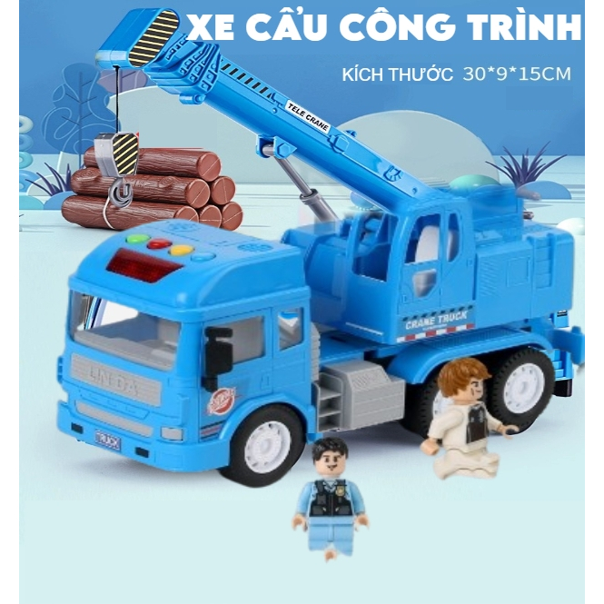 Toy 39cm Self-Propelled Crane Crane Crane, With 360-Degree Rotating ...