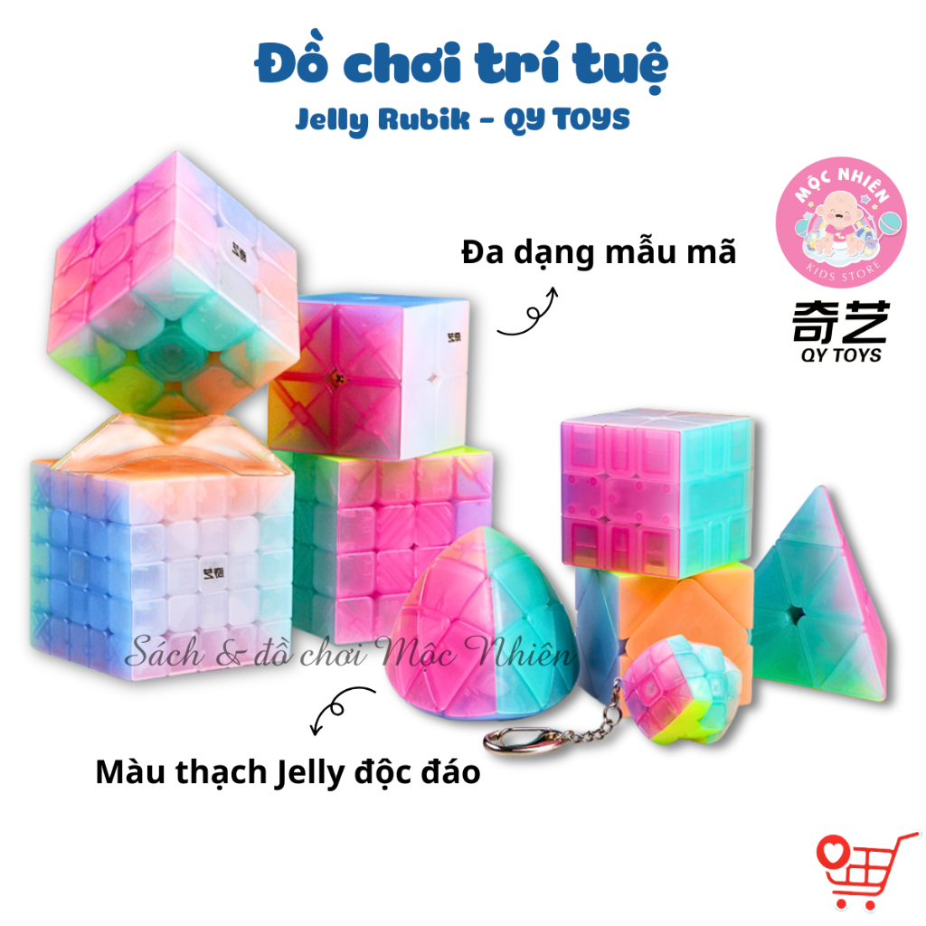 Rubik Qiyi QY TOYS intelligence toy – Jelly Cube version (2x2 3x3 4x4 ...