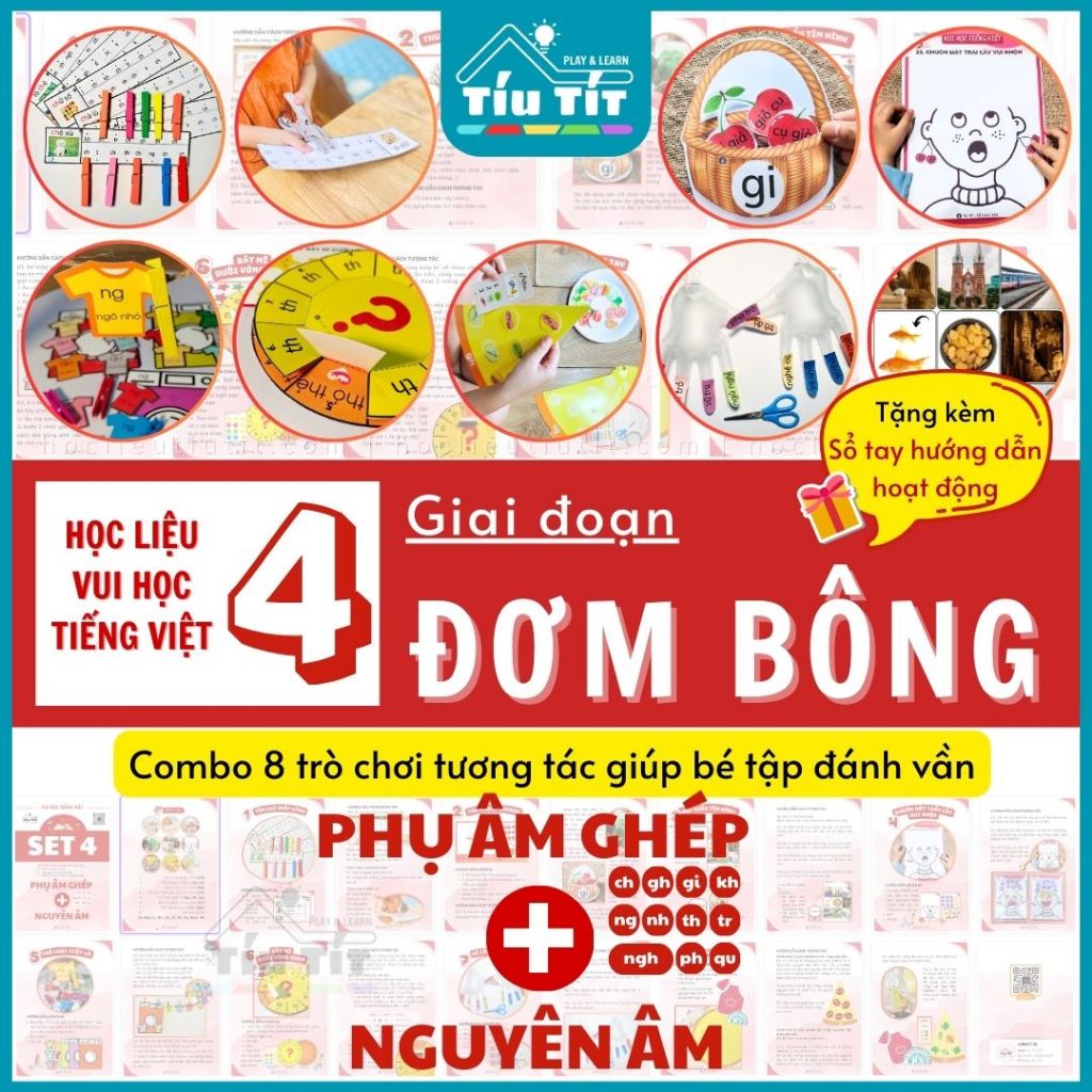 Fun learning materials for learning Vietnamese 4 - PUZZLE COMBO - Games ...