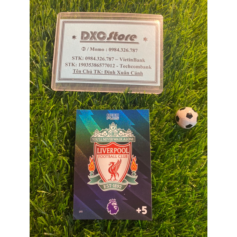 Retail Card - LOGO - PANINI AXL EPL 2024 PLUS - LIVERPOOL | Shopee Malaysia