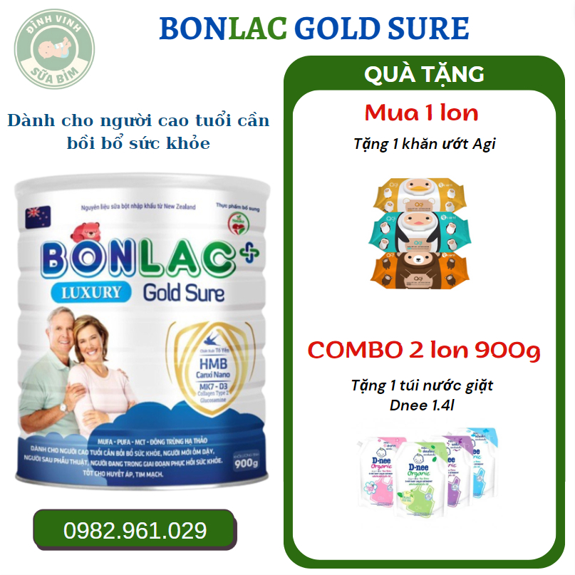 Bonlac Gold Sure Milk 900g | Shopee Malaysia