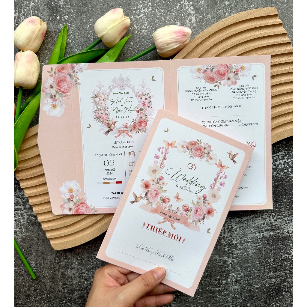Luxury, SIMPLE WEDDING CARD LATEST MODEL 2024 | Shopee Malaysia