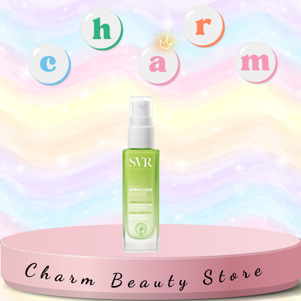 Svr Sebiaclear Serum, Acne Reduction, Dark Spot Reduction 30ml | Shopee ...
