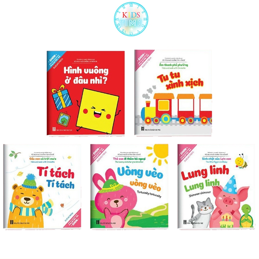 Books - Vietnamese Bilingual Ehon Set For Children 0-6 Years Old (Set ...