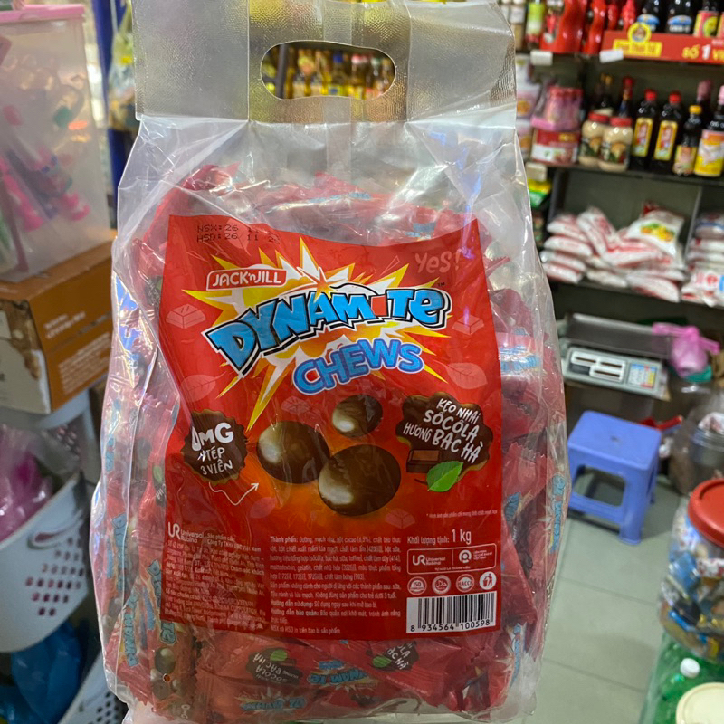 Dynamite Chews 3 Chocolate Mint Flavored Candy Pack 1kg | Shopee Malaysia