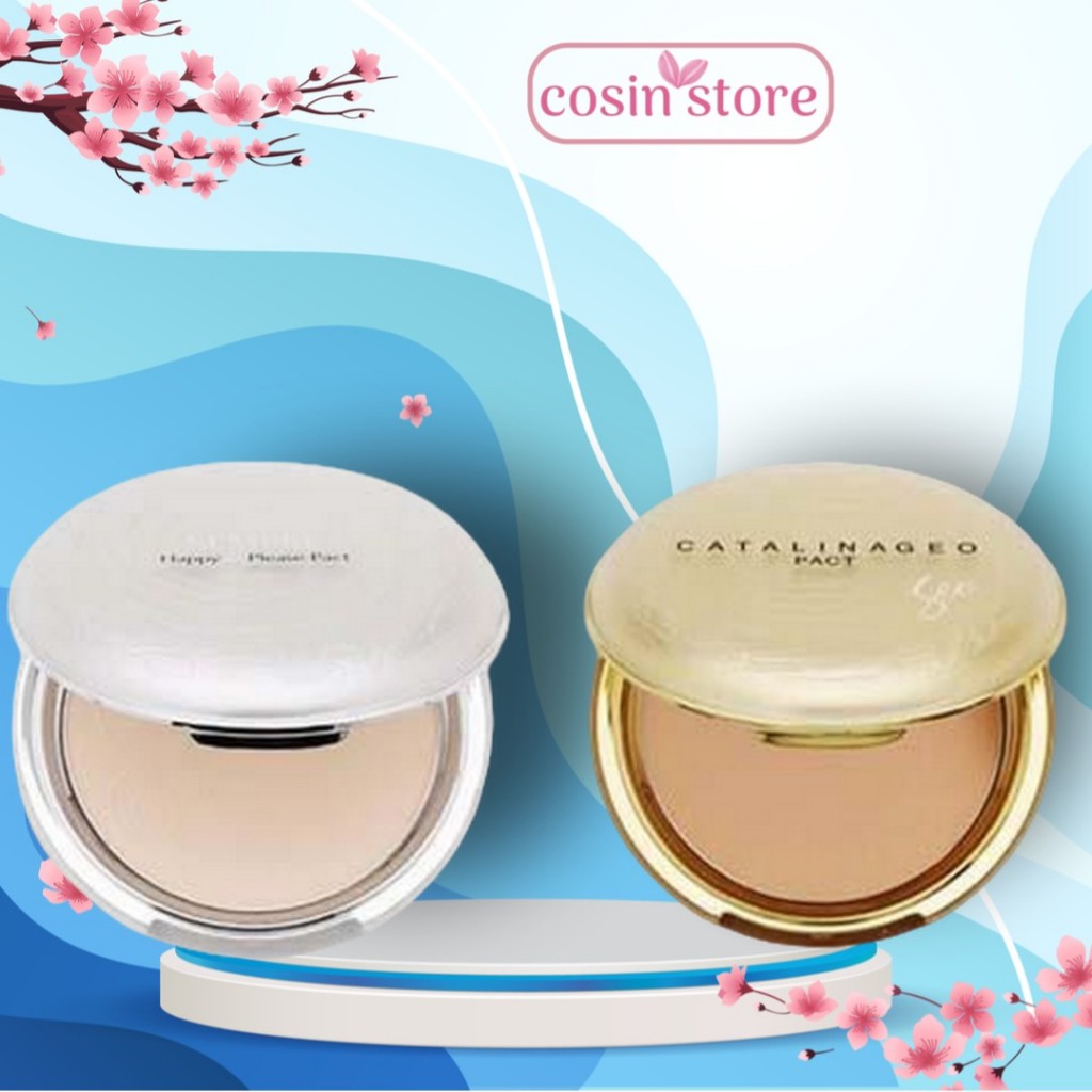 Genuine Korean GEO Semper Happy and Please Pact Powder has 2 tones at ...