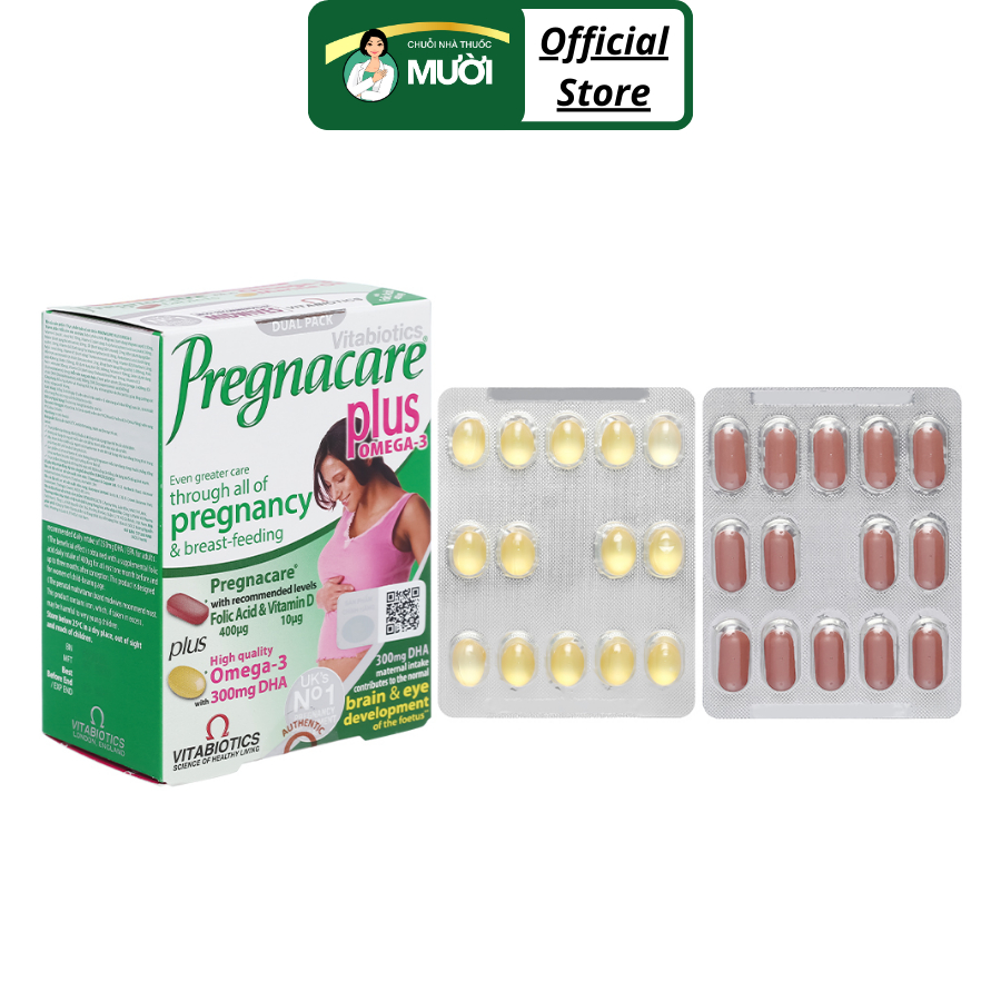 Vitabiotics Pregnacare Plus Omega 3 vitamin & mineral supplement for ...