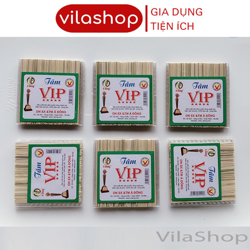 Combo of 30 Packs of Vilahome Dong A Vip Toothpicks, Vietnamese Bamboo ...
