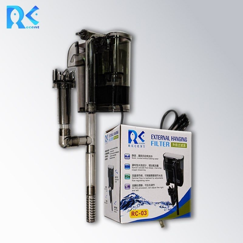 Mini Waterfall Filter For Aquarium, Filter Hanging Wall RECENT RC 03 ...