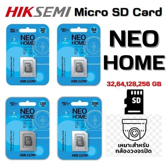 Genuine HIKSEMI (HIKVISION) Micro SD Memory Card 32GB, 64GB, 128GB, 256GB, 512GB, Class 10, 92MB ...