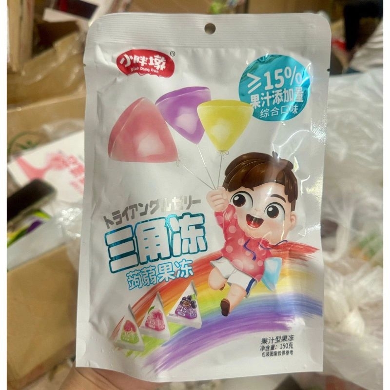 Triangular fruit jelly mixed with flavors | Shopee Malaysia