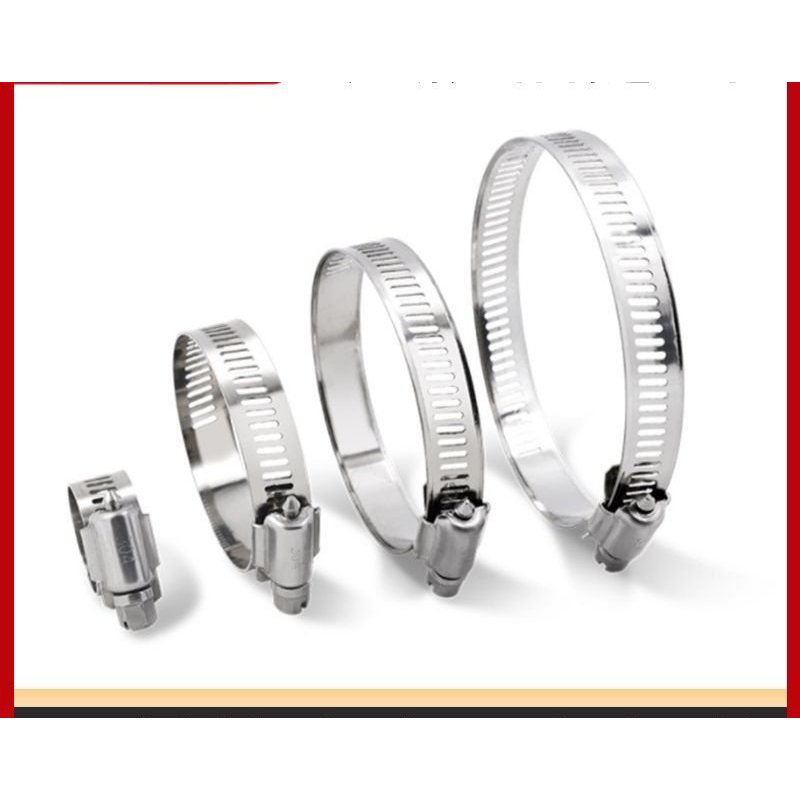 Stainless steel tightening belt, goat neck, sus 304 stainless steel ...