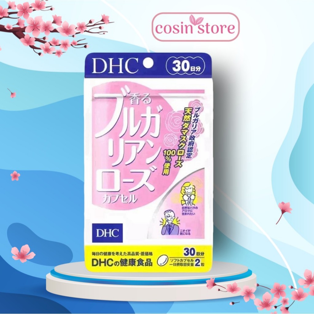Dhc Bulgarian Rose Capsule 60 Capsules 30 Days Use Cosin Store | Shopee ...