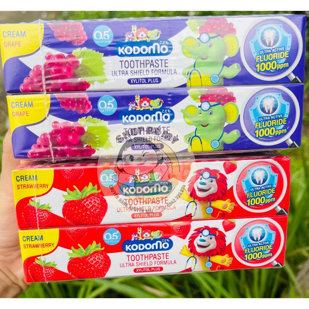 Children's Toothpaste, Toothpaste Swallowed Genuine Kodomo Tube 40g ...